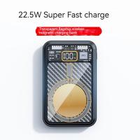 China Customized Logo 15w Wireless Power Bank 10000mah Magnetic 22.5W For Iphone for sale