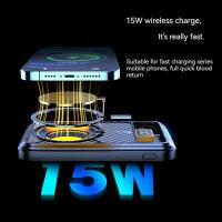 China Customized Logo 15w Wireless Power Bank 10000mah Magnetic 22.5W For Iphone for sale