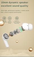 China Wireless TWS Gaming Headset with 4 Mics Low Latency ANC ENC Digital Display Private Mold for sale
