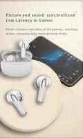 China Wireless TWS Gaming Headset with 4 Mics Low Latency ANC ENC Digital Display Private Mold for sale