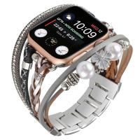China DHL.UPS.FEDEX.EMS Trendy Zou Chrysanthemum Decorative Smart Watch Band for sale