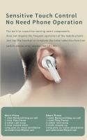 China Wireless TWS Headset Low Latency ANC ENC Earbud with Private Mold and Digital Display for sale