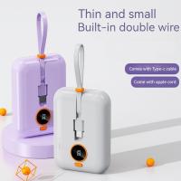 China Type C Output Interface Portable 10000mAh Power Bank for Outdoor Charging and Devices for sale