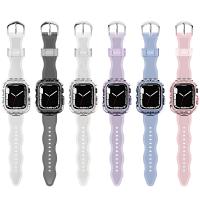 China Fashionable 6 Colors TPU Loop Replacement Sport Bands for Apple Watch 7 and Affordable for sale