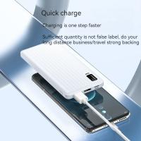 China 10W Output Power Micro USB Input Interface Ultra Slim 10000mah Power Bank for iPhone 15 for sale