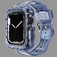 China Fashionable 6 Colors TPU Loop Replacement Sport Bands for Apple Watch 7 and Affordable for sale
