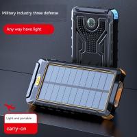 China Micro USB Input Interface 10000mAh Power Bank with Compass and Solar Power Supply for sale