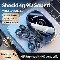 China HiFi Stereo Bone Conduction True Wireless Earphone with 20cm Charging Cable and Mic for sale