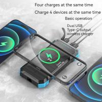 China Quick Charge Support Waterproof 20000mah Solar Panel Power Bank for Outdoor Activities for sale