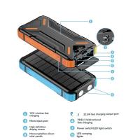 China Wireless 15W/USB 22.5W Output Solar Power Bank 20000mAh for Cell Phones Smartphones for sale