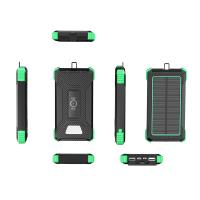 China Wireless Charging 5W Outdoor Power Bank 10000mAh Solar Battery Charger for iPhone 15 for sale