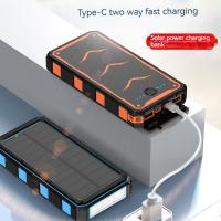 China Over-discharging Protection 20000mah Li-Polymer Battery Solar Power Bank for Cell Phones for sale