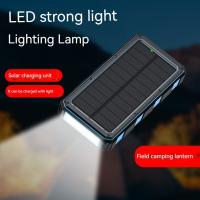China 22.5W Output Solar Mobile Charger 20000mAh Wireless Charging Power Bank for Smartphones for sale