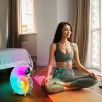 China Wireless Charger with Alarm Clock Digital App Control RGB Light Wireless Speaker for sale