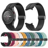 China 13 Color Options Silicone Watch Strap for Samsung Galaxy Watch 5 Pro 45mm Sport Design for sale