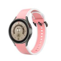 China Samsung Galaxy Watch 5 40mm 44mm Silicone Strap with Double Face Design Band Width 20mm for sale