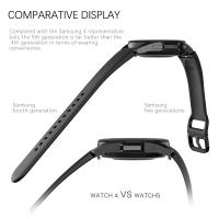 China Samsung Galaxy Watch 5 40mm 44mm Silicone Strap with Double Face Design Band Width 20mm for sale