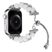 China Jewelry Bracelet Beads Women Watchstrap for iWatch 8 Series 38mm 40mm Smart Watch Band for sale
