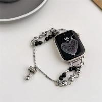 China Private Mold IWatch 8 7 6 5 4 3 SE Fashion Pearl Belt Smart Watch Strap Without Watch for sale