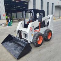 China 500kg 700kgs 850kg 950kg 1050kg 1500kgs Wheel Skid Steer Loader with 35.7Kw Rated Power for sale