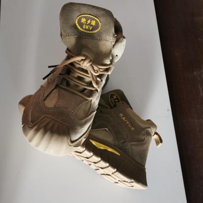 China Wear Resistant, Shock-Absorbing, and Iron Filings Resistant Safety Work Site Shoes for sale