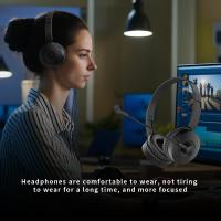 China JTY- K3 Head mounted wired headphones with microphone and wired control USB/Type-C/3.5mm multi interface online course learning, customer service, computer headset support OEM/ODM customized products for sale