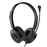 China JTY- K3 Head mounted wired headphones with microphone and wired control USB/Type-C/3.5mm multi interface online course learning, customer service, computer headset support OEM/ODM customized products for sale