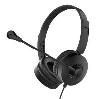 China JTY- K3 Head mounted wired headphones with microphone and wired control USB/Type-C/3.5mm multi interface online course learning, customer service, computer headset support OEM/ODM customized products for sale