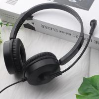 China JTY- K3 Head mounted wired headphones with microphone and wired control USB/Type-C/3.5mm multi interface online course learning, customer service, computer headset support OEM/ODM customized products for sale