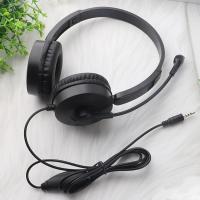 China JTY- K3 Head mounted wired headphones with microphone and wired control USB/Type-C/3.5mm multi interface online course learning, customer service, computer headset support OEM/ODM customized products for sale