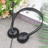 China JTY-0123 Colorful Wired Head Mounted Telephone Headphones with Foldable Microphone Lightweight Online Learning Office Headphones Support Logo Color Plug OEM/ODM Private Model Customization for sale