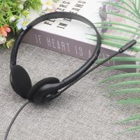 China JTY-0123 Colorful Wired Head Mounted Telephone Headphones with Foldable Microphone Lightweight Online Learning Office Headphones Support Logo Color Plug OEM/ODM Private Model Customization for sale