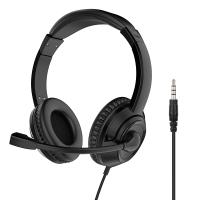 China JTY-1026Wired Call Center Headset with  Microphone, 3.5mm/USB/Type‑C Multi‑Interface Over‑Ear Headphone, Volume Control Wired Headset for Office Conference Online Class Home Work,OEM/ODM customization for sale