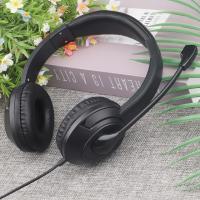 China JTY-1026Wired Call Center Headset with  Microphone, 3.5mm/USB/Type‑C Multi‑Interface Over‑Ear Headphone, Volume Control Wired Headset for Office Conference Online Class Home Work,OEM/ODM customization for sale