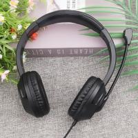China JTY-1026Wired Call Center Headset with  Microphone, 3.5mm/USB/Type‑C Multi‑Interface Over‑Ear Headphone, Volume Control Wired Headset for Office Conference Online Class Home Work,OEM/ODM customization for sale