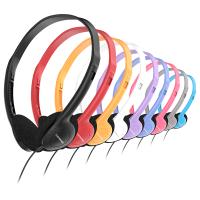 China 857 Lightweight wired in headphones, 3.5mm jack/C-type plug can be customized for stereo headphones, OEM/ODM customized multi-color headphones, suitable for laptops in aviation museums, school offices for sale