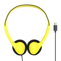 China 857 Lightweight wired in headphones, 3.5mm jack/C-type plug can be customized for stereo headphones, OEM/ODM customized multi-color headphones, suitable for laptops in aviation museums, school offices for sale