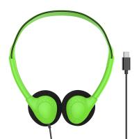 China 857 Lightweight wired in headphones, 3.5mm jack/C-type plug can be customized for stereo headphones, OEM/ODM customized multi-color headphones, suitable for laptops in aviation museums, school offices for sale