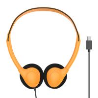 China 857 Lightweight wired in headphones, 3.5mm jack/C-type plug can be customized for stereo headphones, OEM/ODM customized multi-color headphones, suitable for laptops in aviation museums, school offices for sale