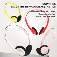 China JTY-0121 Wired Head Mounted Headphones 3.5mm/Type-C Plug Lightweight Headphones Comfortable Earcups Stereo Audio Headphones Suitable for Aviation/Train/Classroom/Office/Museum OEM/ODM Customization for sale