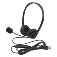 China JTY-430 professional call center earphones with microphone, multiple plugs USB/Type-C/3.5mm wired earphones, comfortable to wear earphones, suitable for online learning and business conference calls for sale