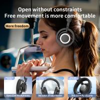 China GR800 Open‑Top Open Ear Headphones, Directed Music Transmission Wireless Bluetooth Headset, 360° Surround Sound, Long Battery Life Over‑Ear Open Ear Stereo Headphones for Sports & Daily Use for sale