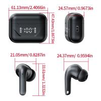 China Wireless Earphones 5.3 Edition LED Battery Display ENC Call Noise Reduction True Wireless Stereo In Ear Earphones 360 ° Panoramic Stereo I5 Sweatproof Sports Running Fitness Suitable for Mobile Phones for sale