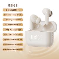 China Wireless Earphones 5.3 Edition LED Battery Display ENC Call Noise Reduction True Wireless Stereo In Ear Earphones 360 ° Panoramic Stereo I5 Sweatproof Sports Running Fitness Suitable for Mobile Phones for sale