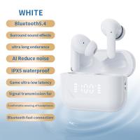 China Wireless Earphones 5.3 Edition LED Battery Display ENC Call Noise Reduction True Wireless Stereo In Ear Earphones 360 ° Panoramic Stereo I5 Sweatproof Sports Running Fitness Suitable for Mobile Phones for sale