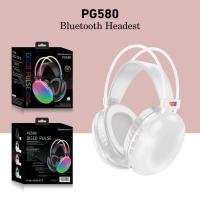 China JTY-580 RGB wireless gaming headset, Bluetooth 5.0 headset with color LED lights, HiFi stereo, long battery life, surround sound, suitable for gaming headsets on PC phones for sale
