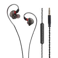 China Professional Wired In-Ear Monitor Earphones, 10mm Dynamic Driver HiFi Stereo Earbuds, Over-Ear Hook Design with Inline Control Mic, Dual Type-C & 3.5mm Plug, 360° Surround Sound for Musicians, Gaming, for sale