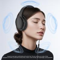 China JTY-772 Wired Over-Ear Headphones with Microphone, 3.5mm Stereo Headset, Detachable Audio Cable, Dual 3.5mm Cables Included, Adjustable Headband for PC Laptop Phone Gaming Online Class for sale