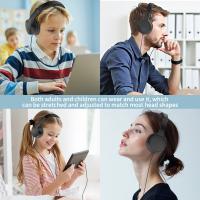 China JTY-60 Wired Over-Ear Headphones with 3.5mm Jack, Soft Leather Ear Cushions, and Foldable Design for Laptop, PC, Smartphone for sale