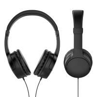 China JTY-60 Wired Over-Ear Headphones with 3.5mm Jack, Soft Leather Ear Cushions, and Foldable Design for Laptop, PC, Smartphone for sale